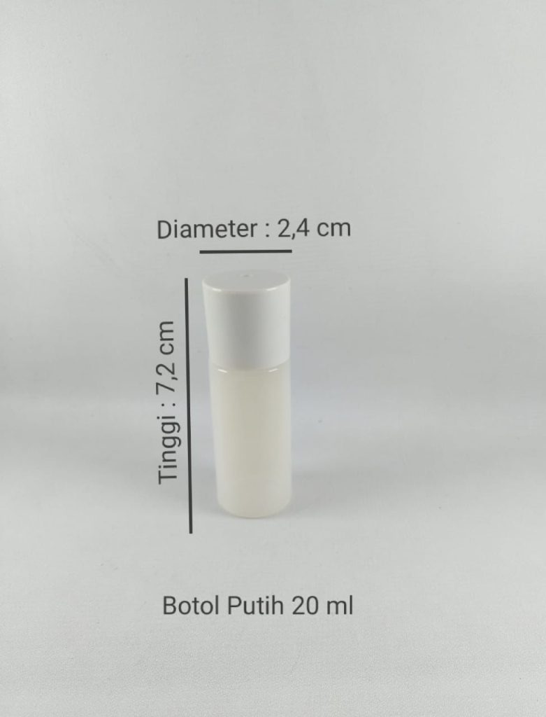 Botol Sample Putih 20 ml – mmtpackaging.com