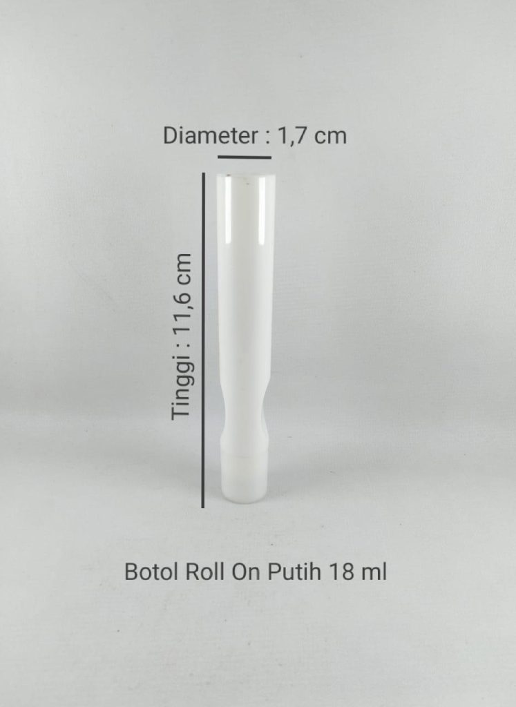 Botol Roll On Putih 18 ml – mmtpackaging.com