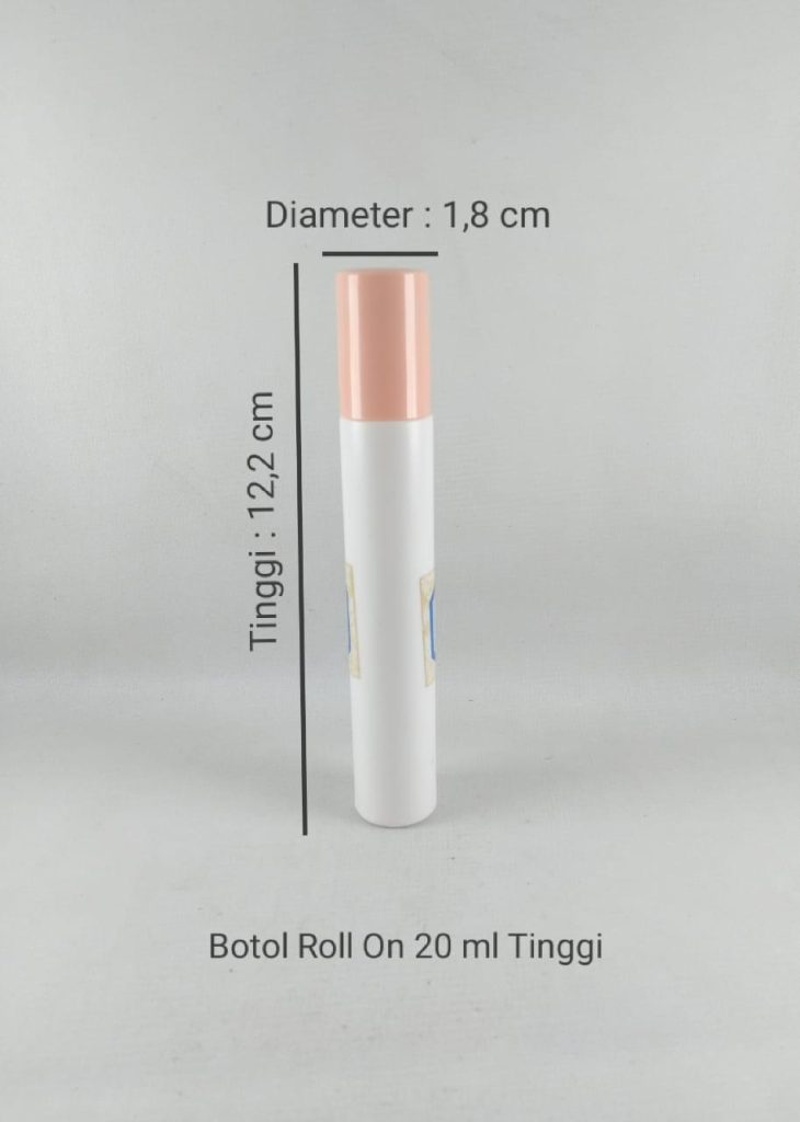 Botol Roll On 20 ml Tinggi Sample – mmtpackaging.com