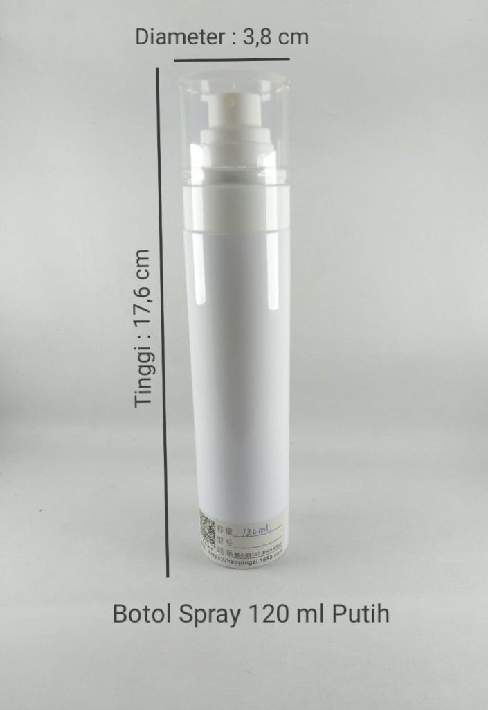 Botol Spray 120 ml Putih – mmtpackaging.com