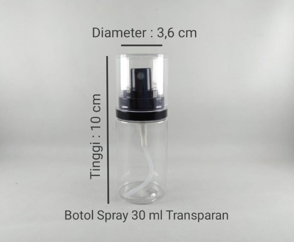 Botol Spray 30 ml Transparan – mmtpackaging.com